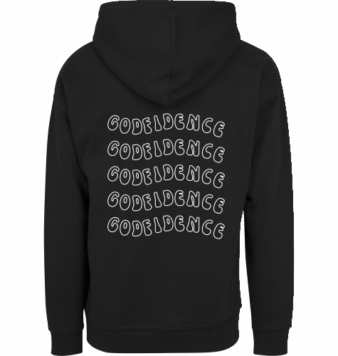 GODFIDENCE WAVE HOODIE SCHWARZ – Godfidence wear